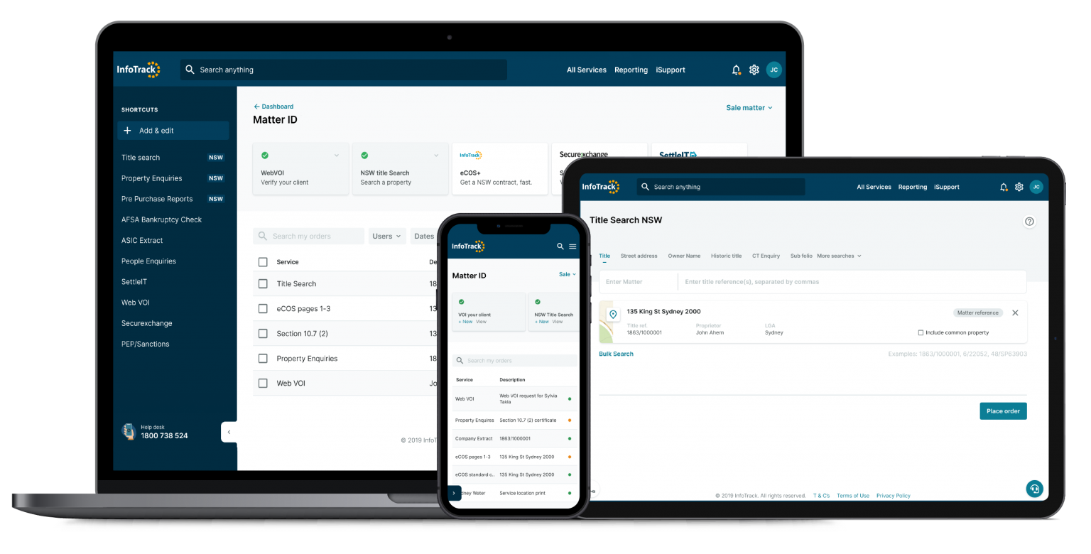 Property, Personal & Company Search | InfoTrack