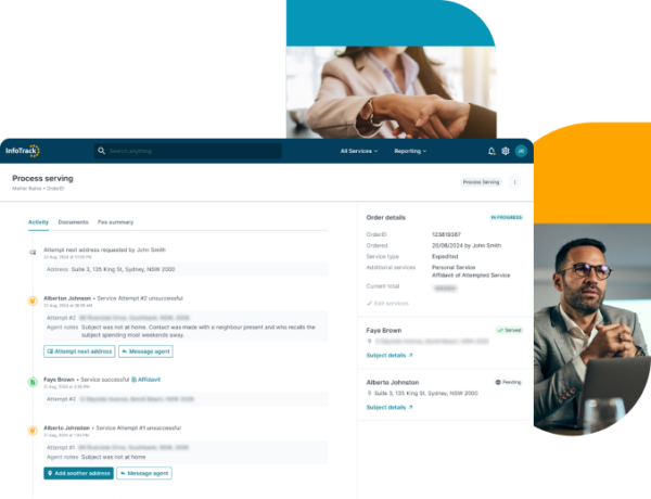 Process Serving - InfoTrack