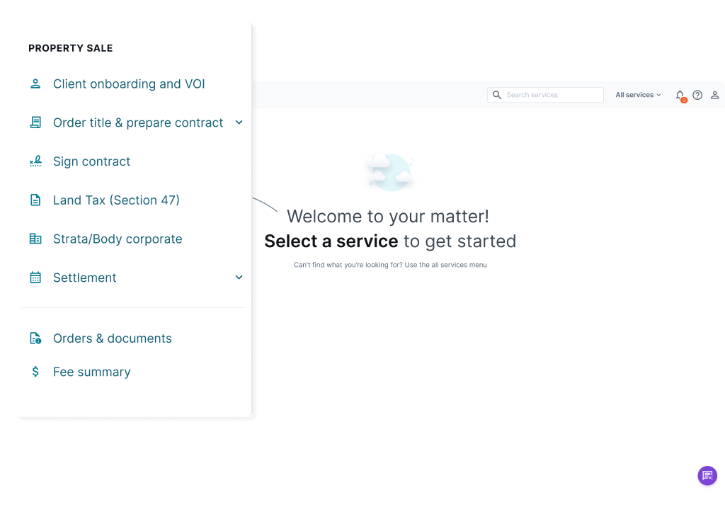 Property Interface - InfoTrack