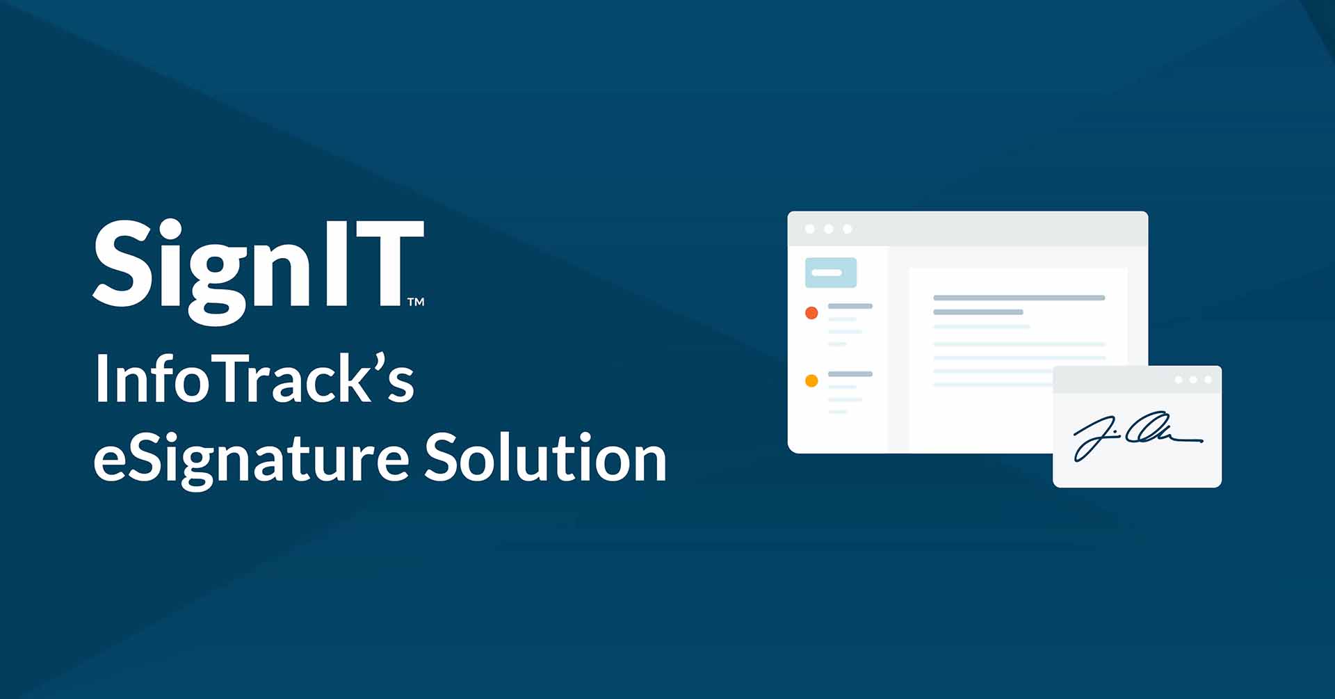 SignIT eSigning - InfoTrack