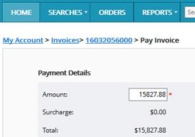 Billing & Payments | InfoTrack