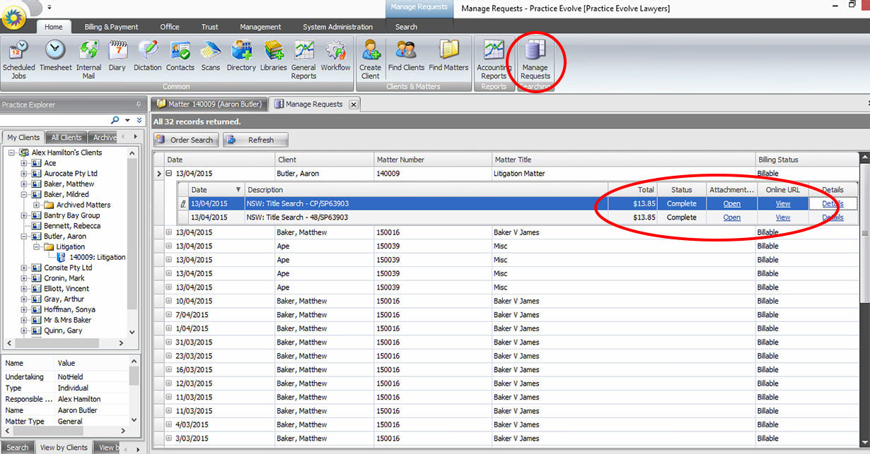 Practice Evolve | Legal Software Integration | InfoTrack